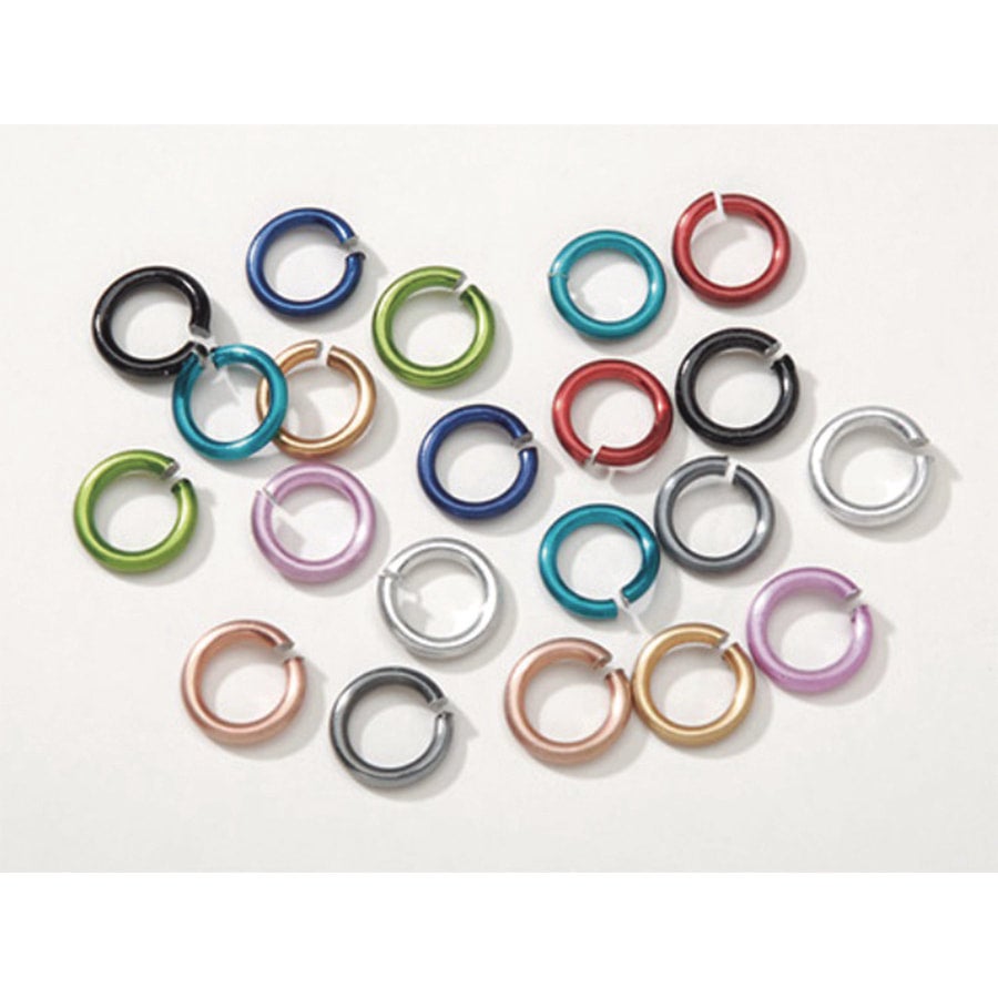Chain Maille Aluminum Jump Rings - Multi Color - 7.25mm | Annie G Studio