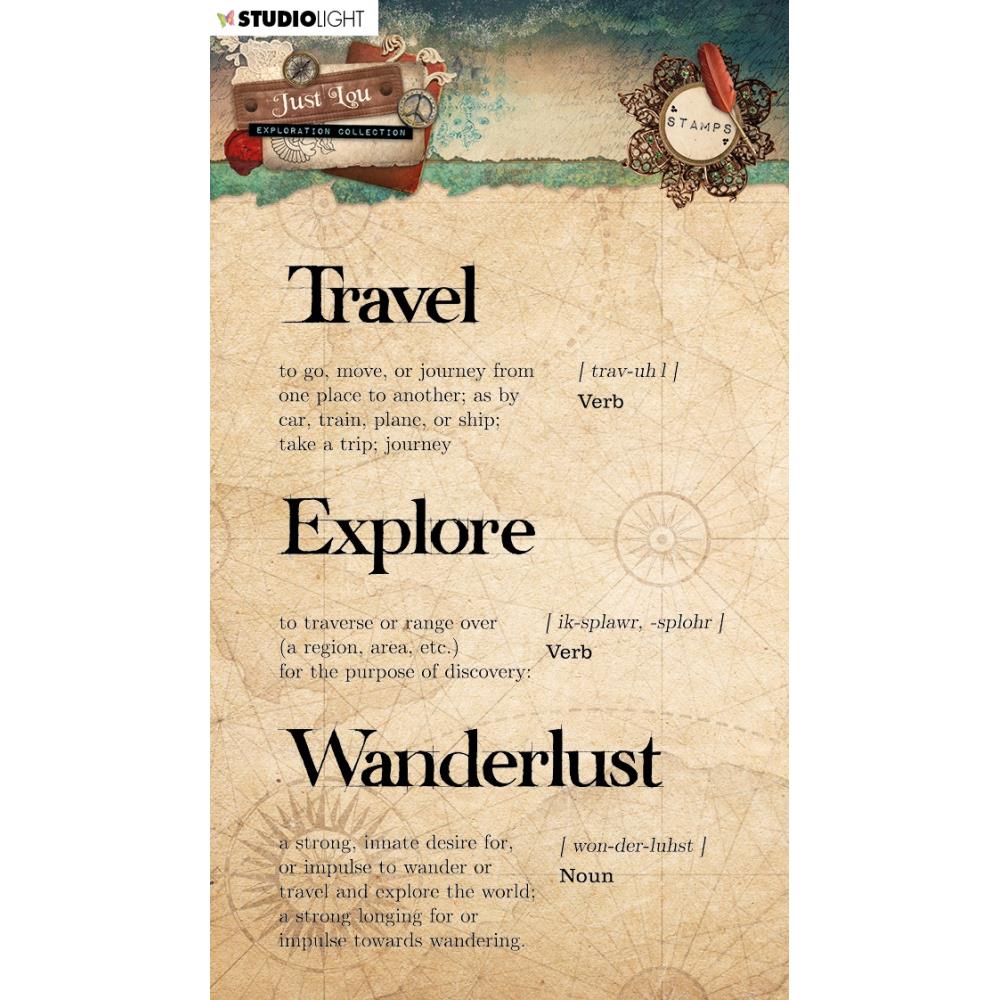 StudioLight Clear Stamp Set - Just Lou Nr. 04 | Annie G Studio