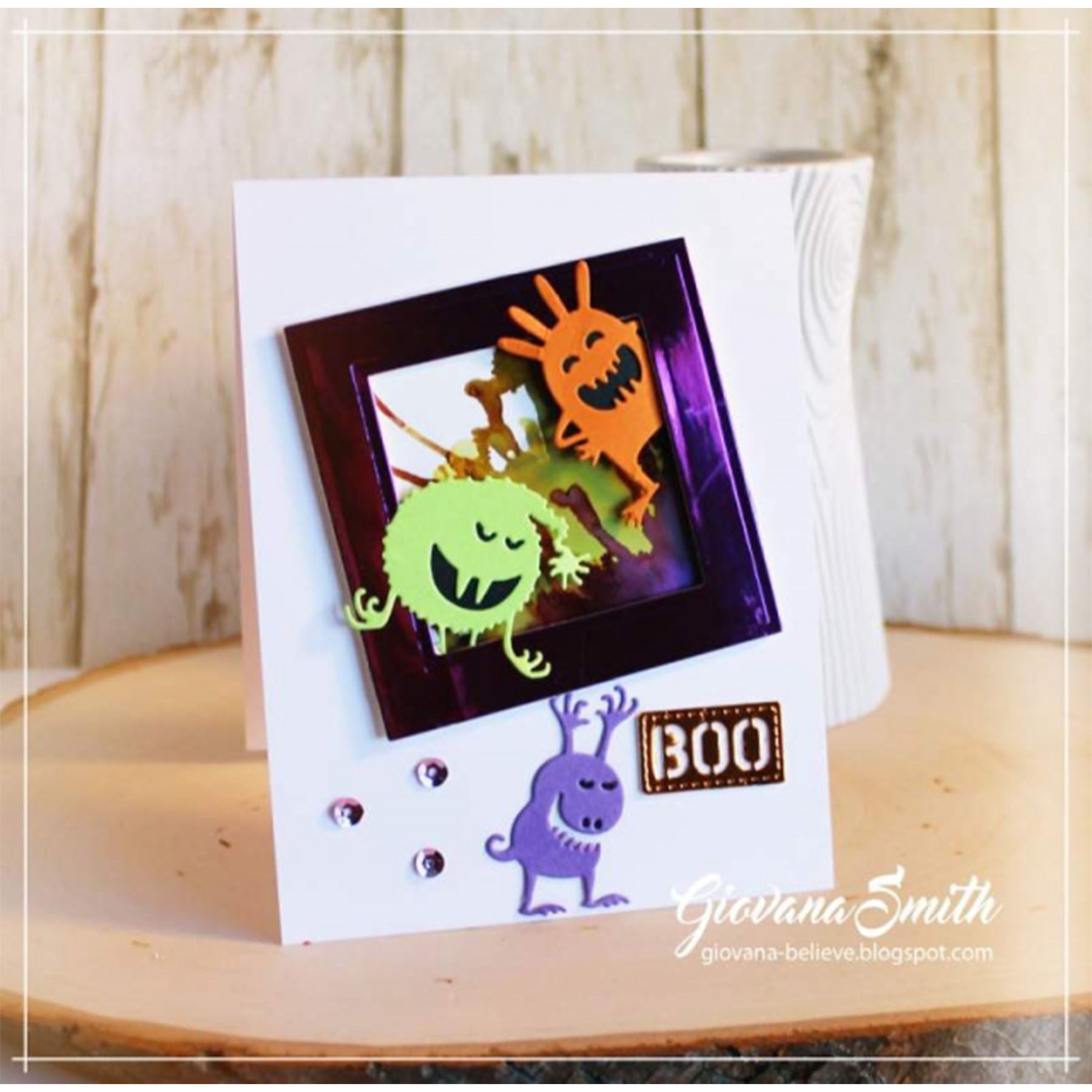 Impression Obsession - Die Set - Monsters | Annie G Studio