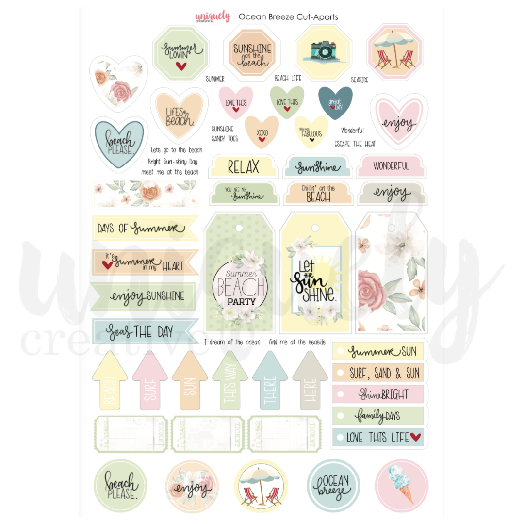 Uniquely Creative A4 Cut-Apart Sheet ***Multiple Designs*** | Annie G ...