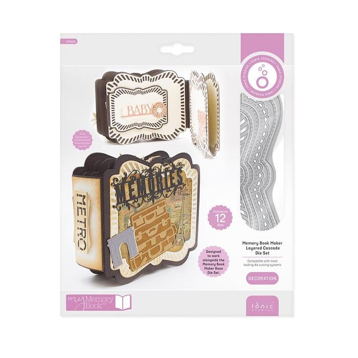 Tonic Studios - Memory Book Maker - Layered Cascade Set | Annie G Studio