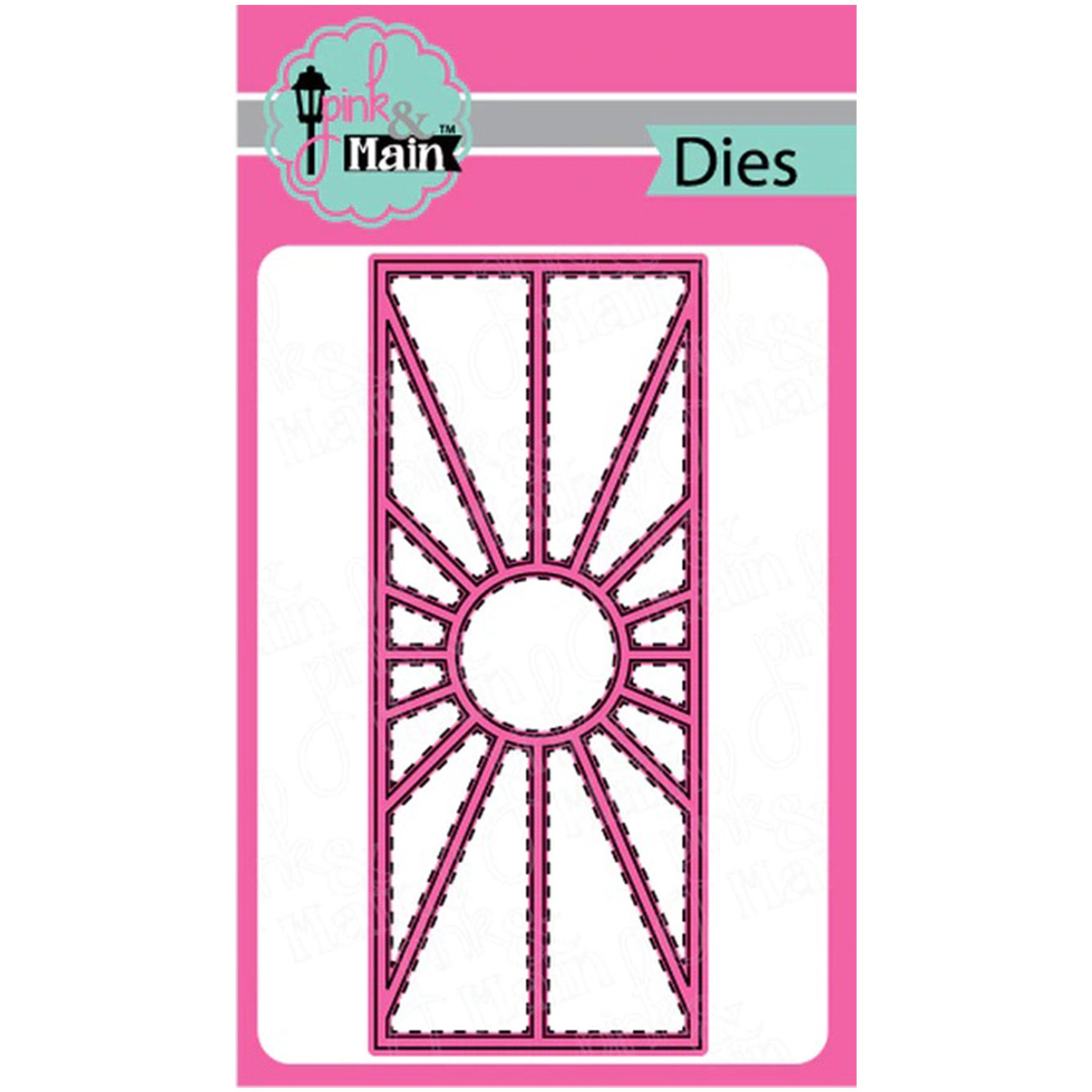 Pink & Main - Slimline Die Set - Sunburst | Annie G Studio